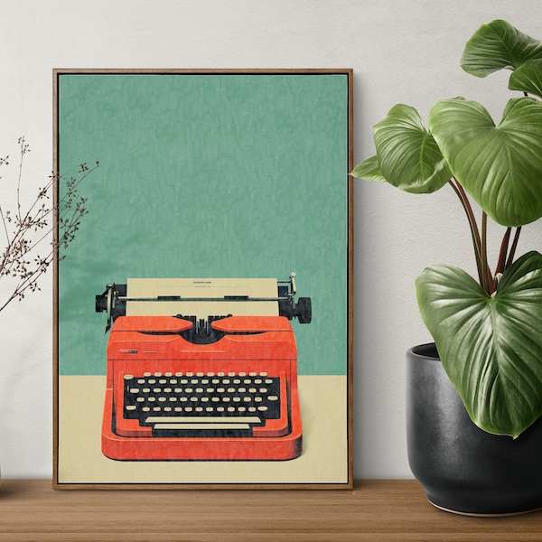 Typewriter Print - Etsy