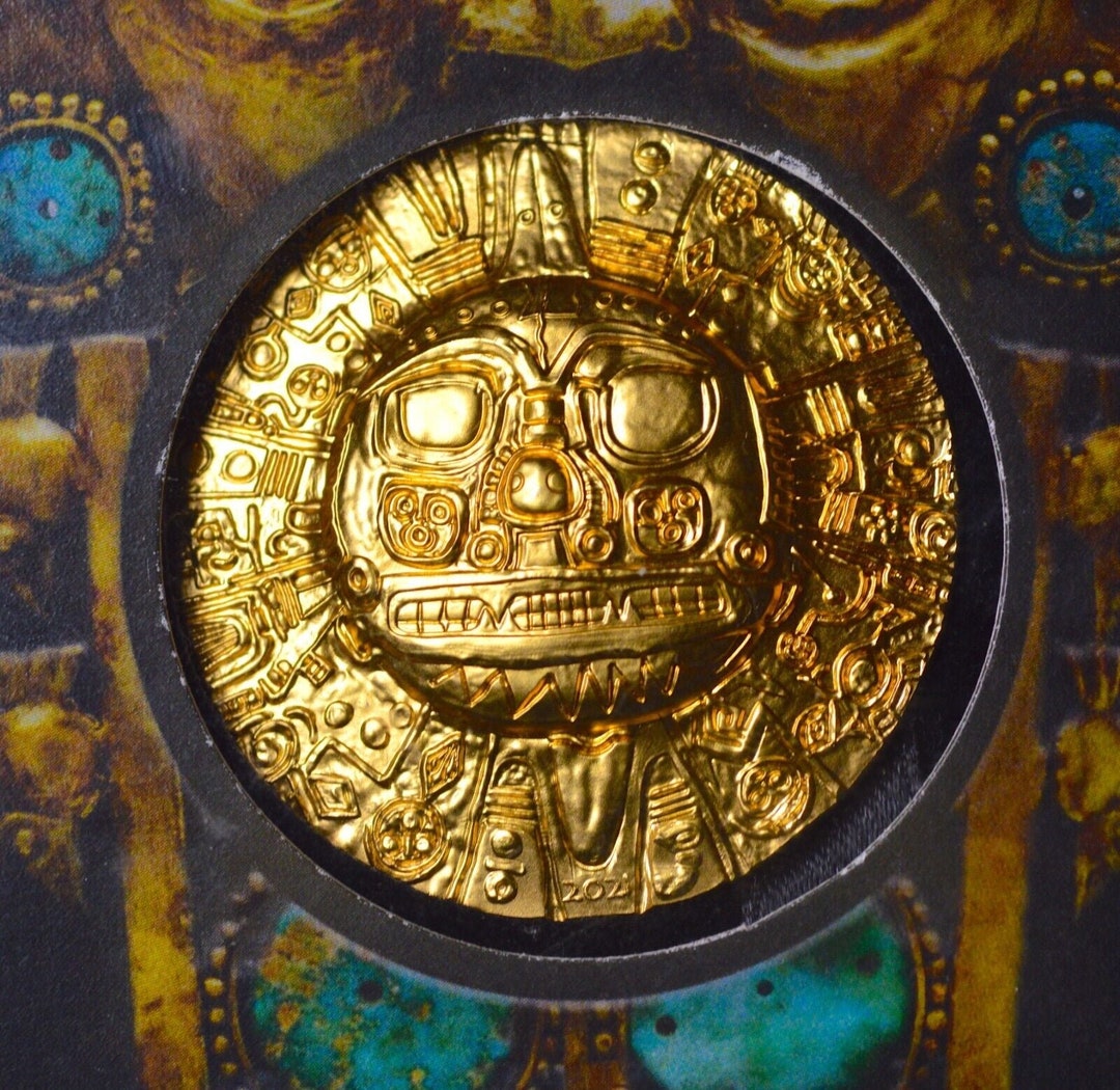 2021 Inca Sun God 1 Oz Silver Coin .999 Palau Very Bold Design - Etsy