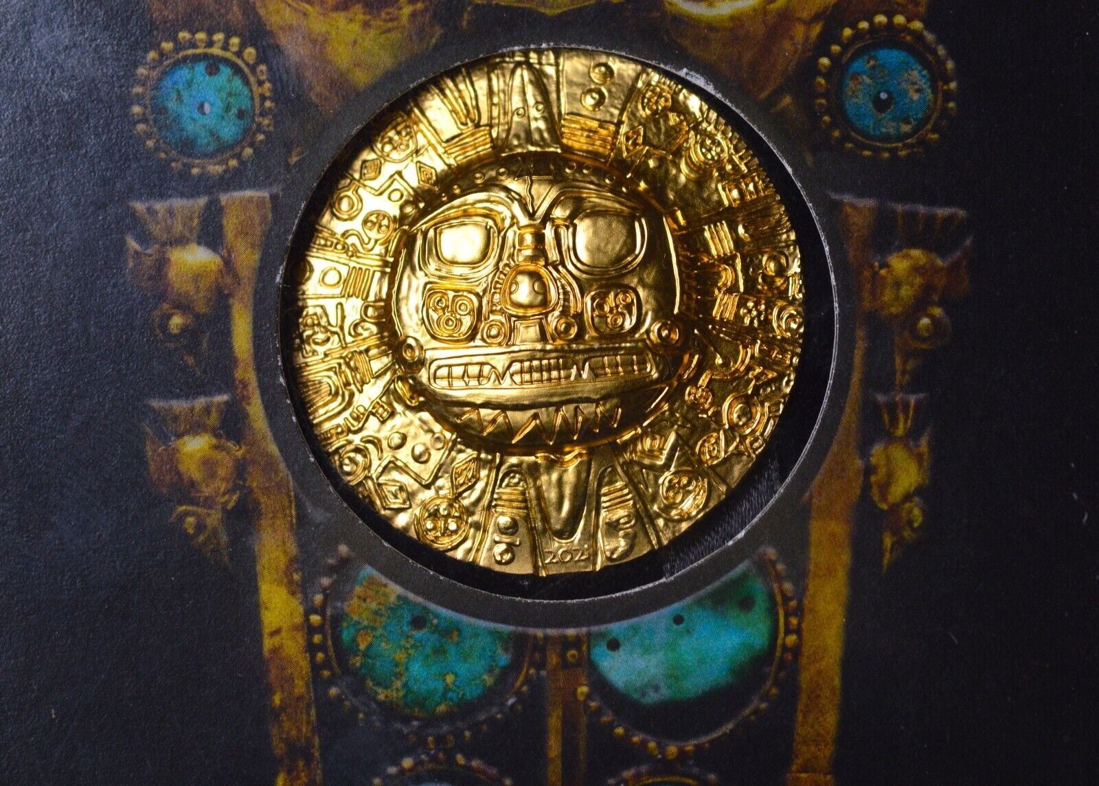 2021 Inca Sun God 1 Oz Silver Coin .999 Palau Very Bold Design - Etsy