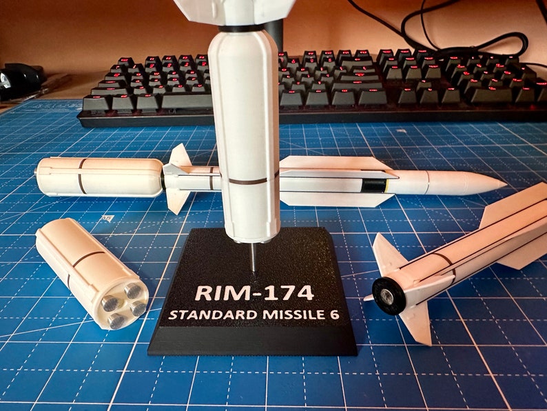 RIM-174 Standard Missile 6 1:24 - Etsy