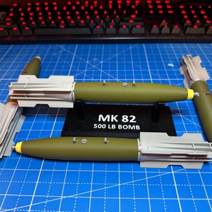 MK82 Snakeye General Purpose Bomb (1:12) - Etsy