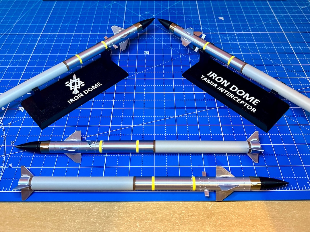 Iron Dome Tamir Interceptor Missile (1:12) - Etsy