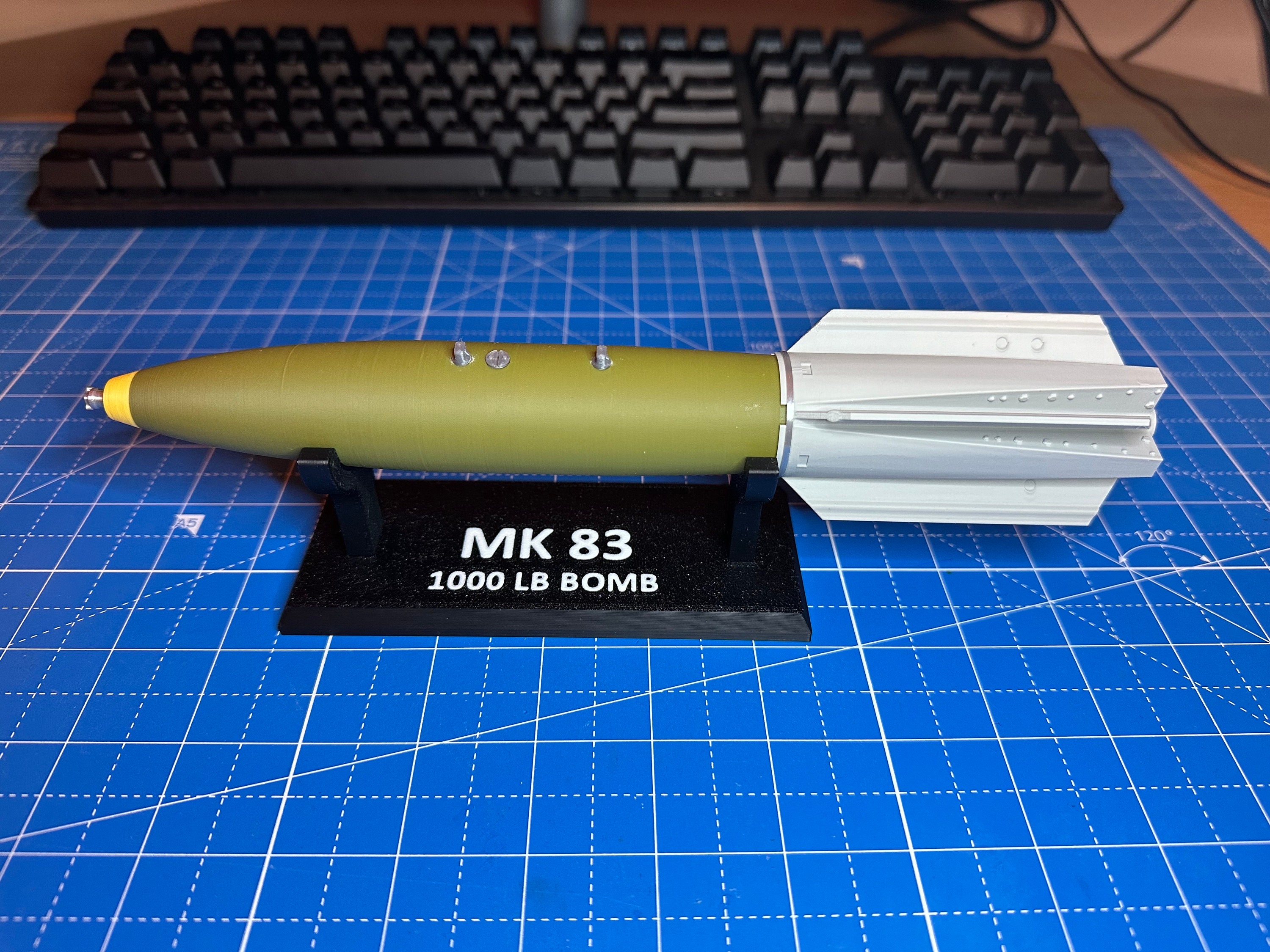 MK83 Snakeye General Purpose Bomb 1:12 - Etsy