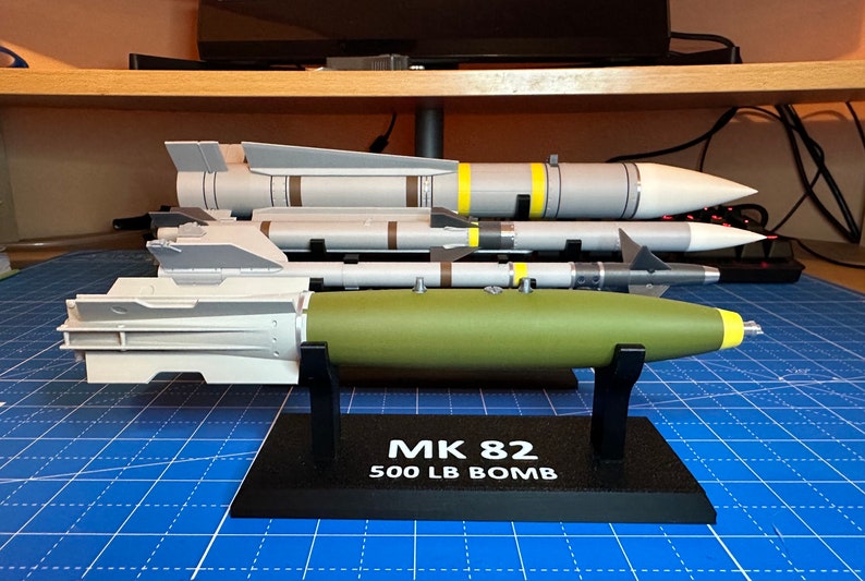 MK82 Snakeye General Purpose Bomb (1:12) - Etsy