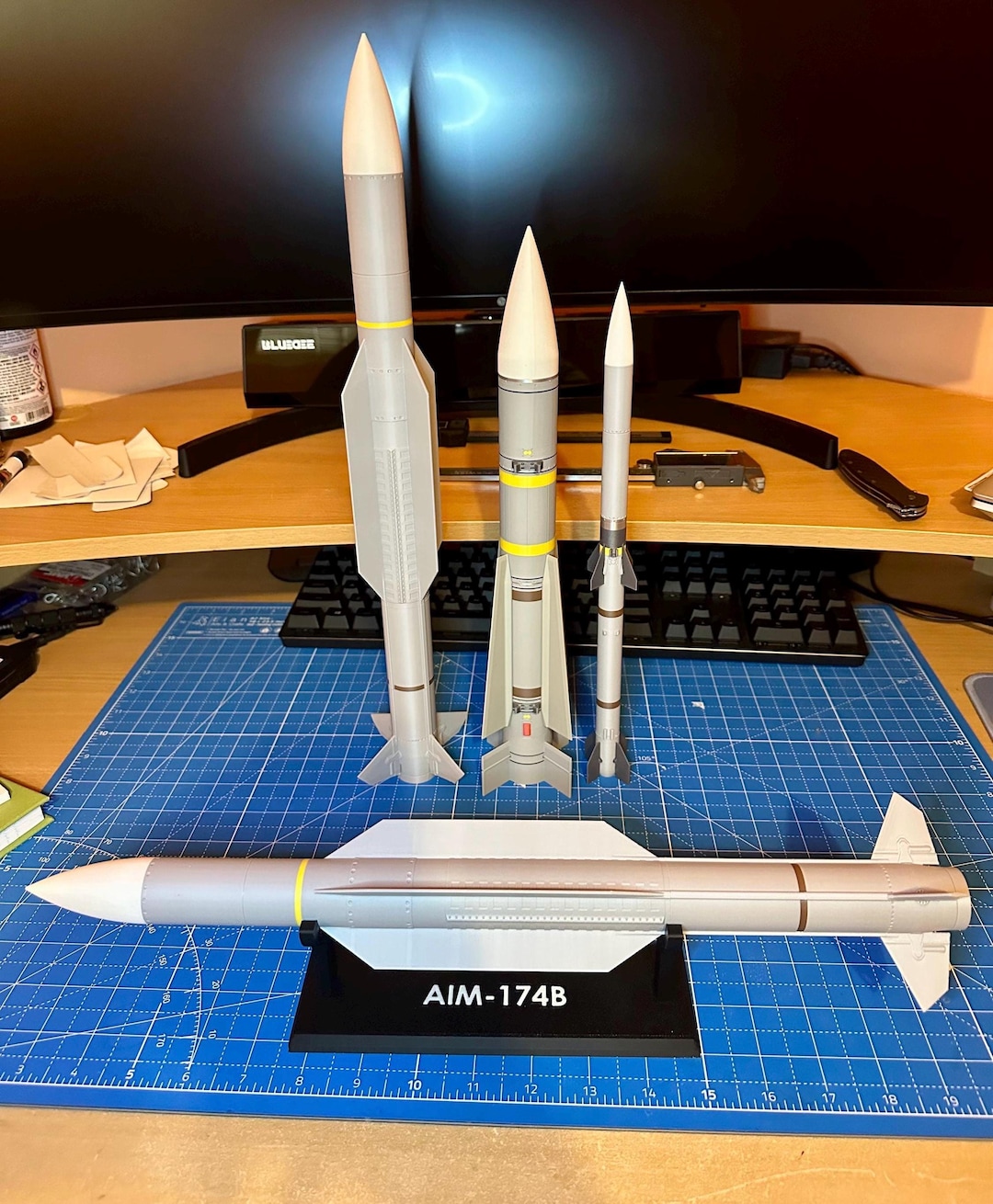AIM-174B Missile (1:12) - Etsy