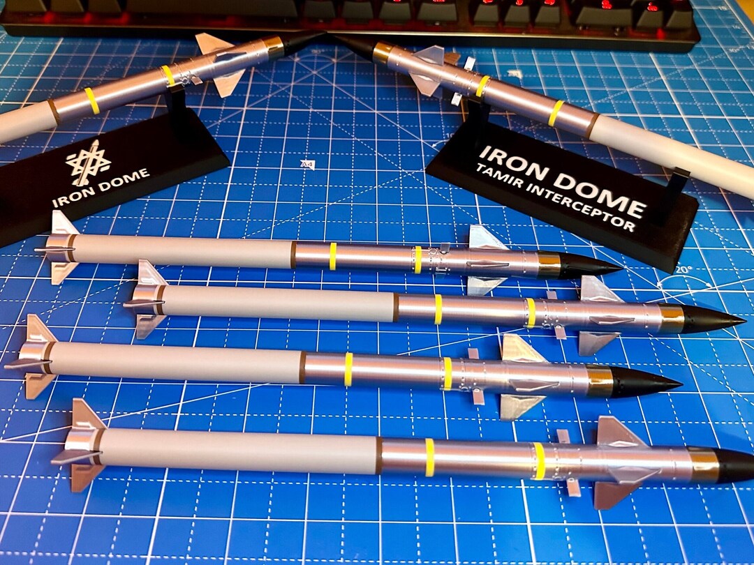 Iron Dome Tamir Interceptor Missile 1:12 - Etsy
