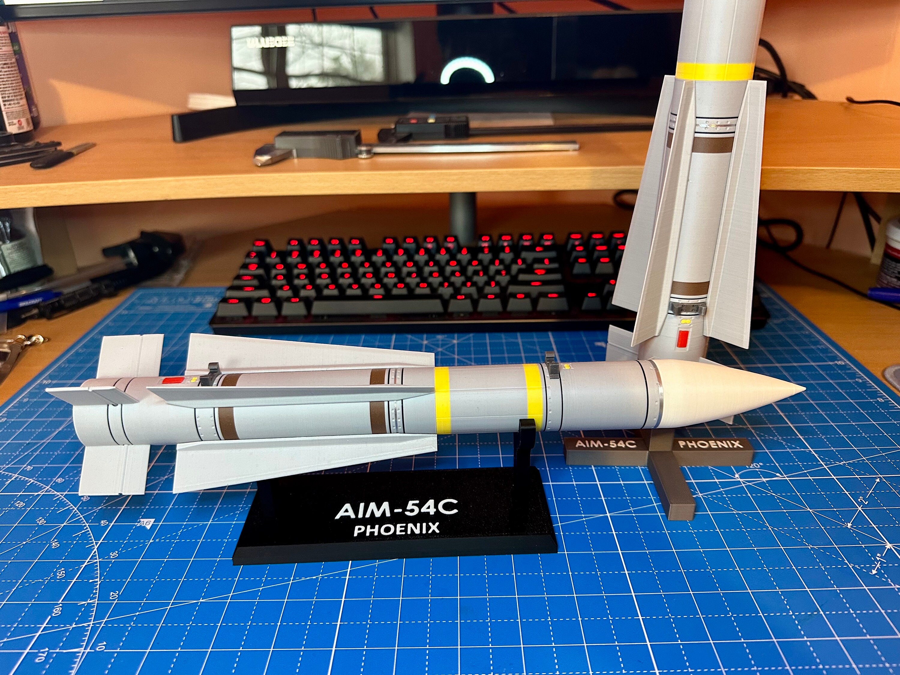 AIM-54C Phoenix Missile 1:12 - Etsy