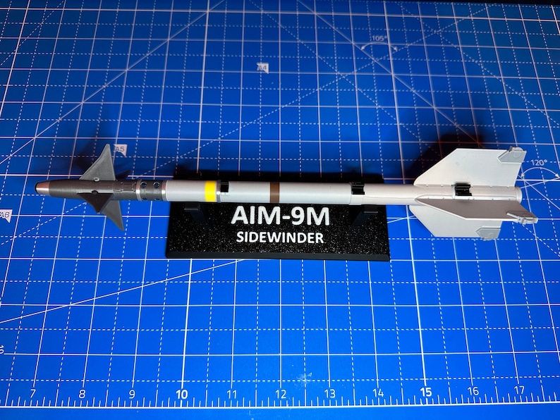 AIM-9M Sidewinder Missile (1:12) - Etsy