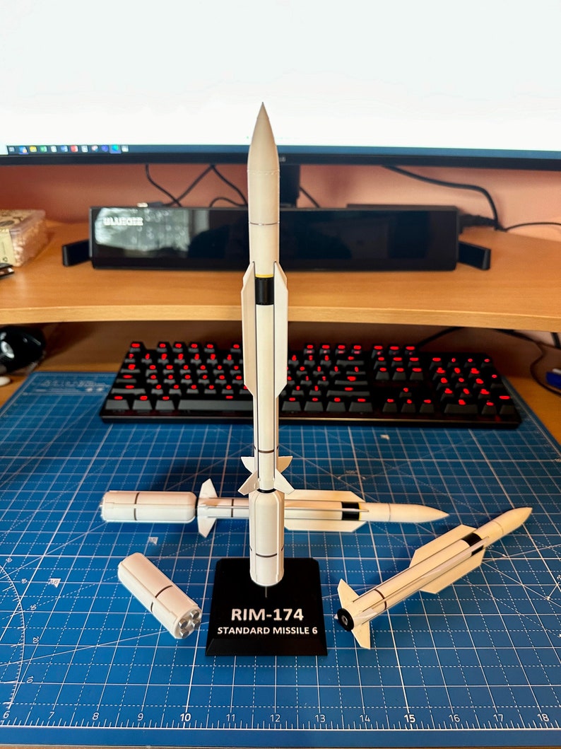 RIM-174 Standard Missile 6 1:24 - Etsy
