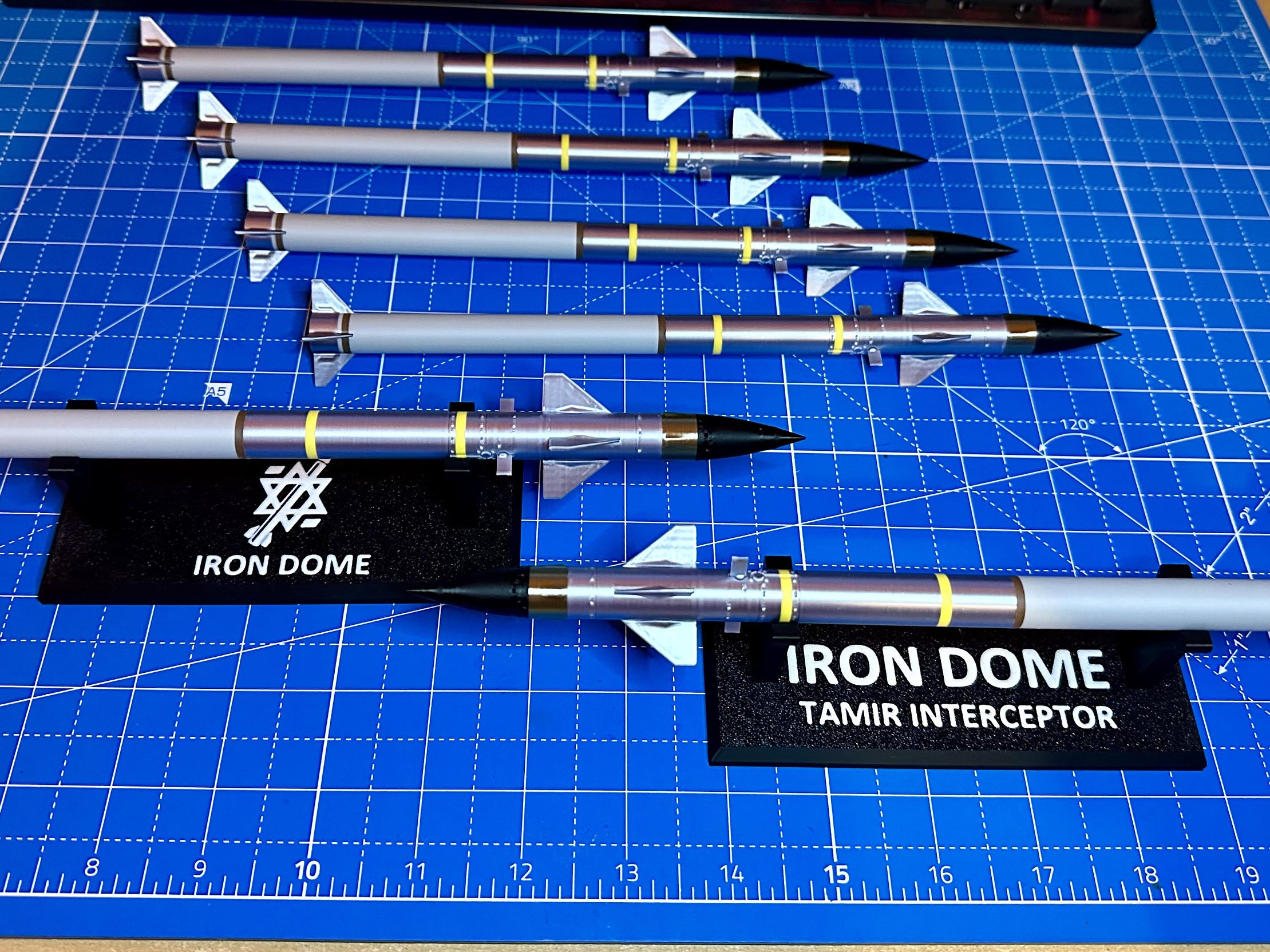 Iron Dome Tamir Interceptor Missile (1:12) - Etsy