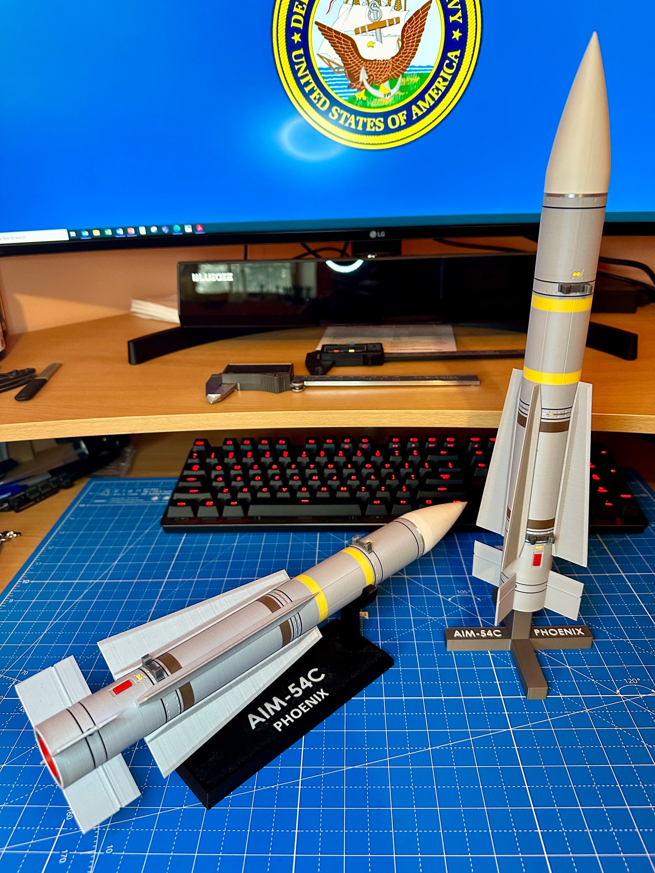 AIM-54C Phoenix Missile 1:12 - Etsy