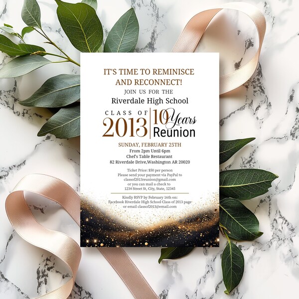 1973 Class Reunion - Etsy