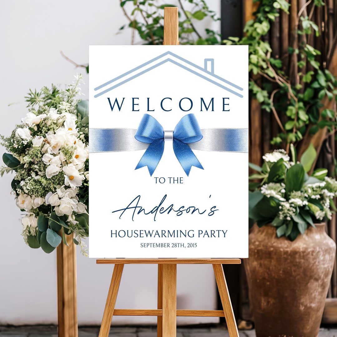 Housewarming Party Welcome Sign, Welcome Sign, Housewarming Welcome ...