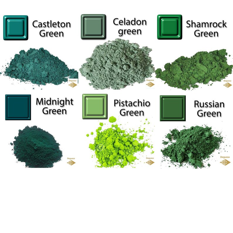 PIGMENTS & STAINS Can They Be Used for Pottery Figures to Paint What ...