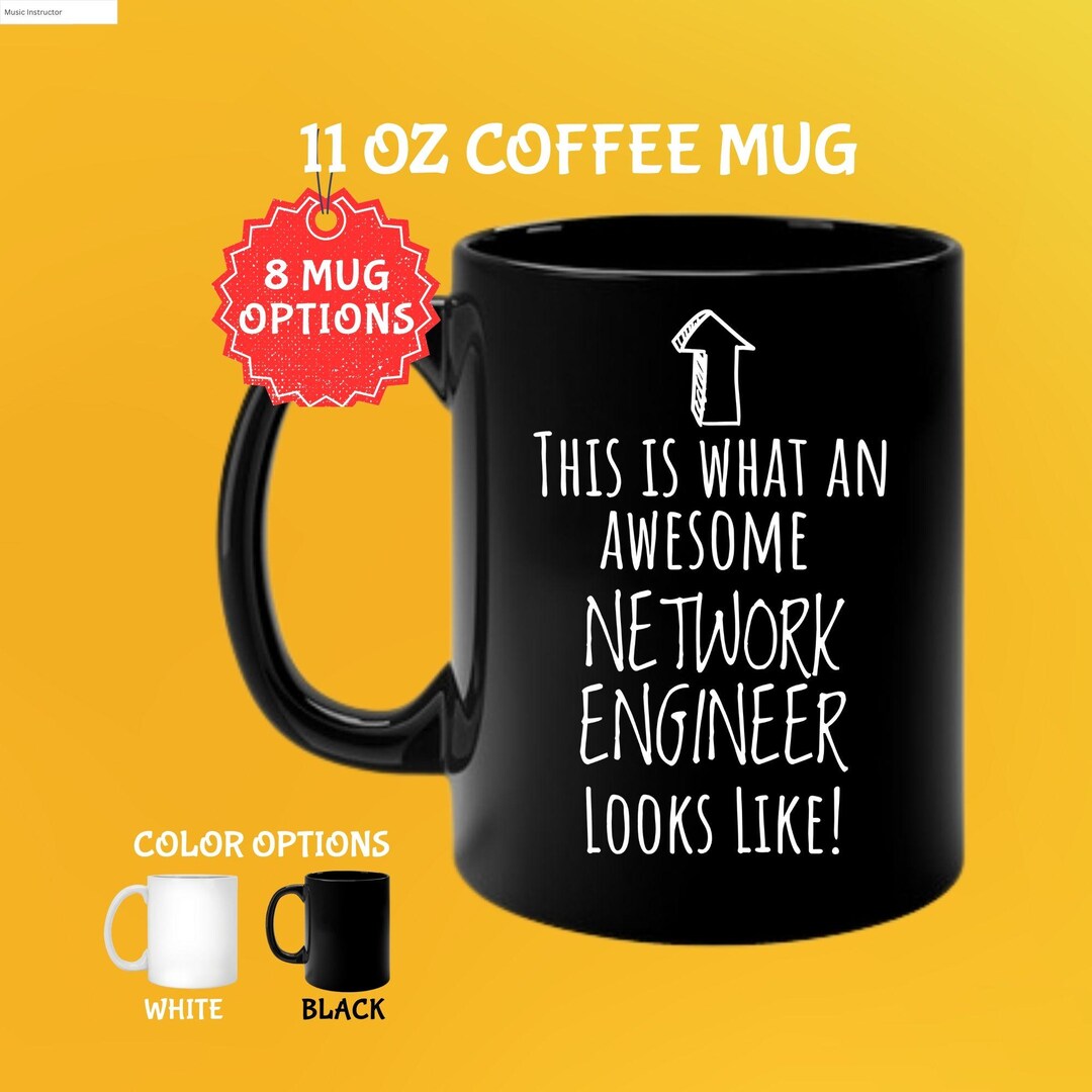Funny Network Engineer Mug: Gift for Coffee Lovers - Etsy