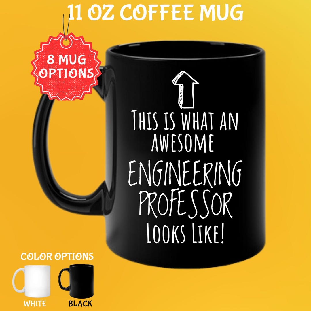 Engineering Professor Coffee Mug: Funny Physics STEM Gift - Etsy