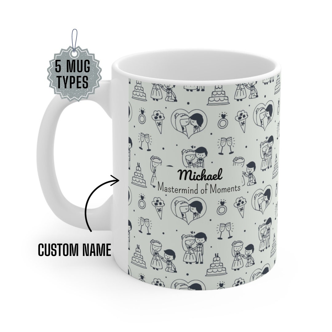 Wedding Planner Mug Fun Gift for Event Planner, Bridal Shower, Thank ...