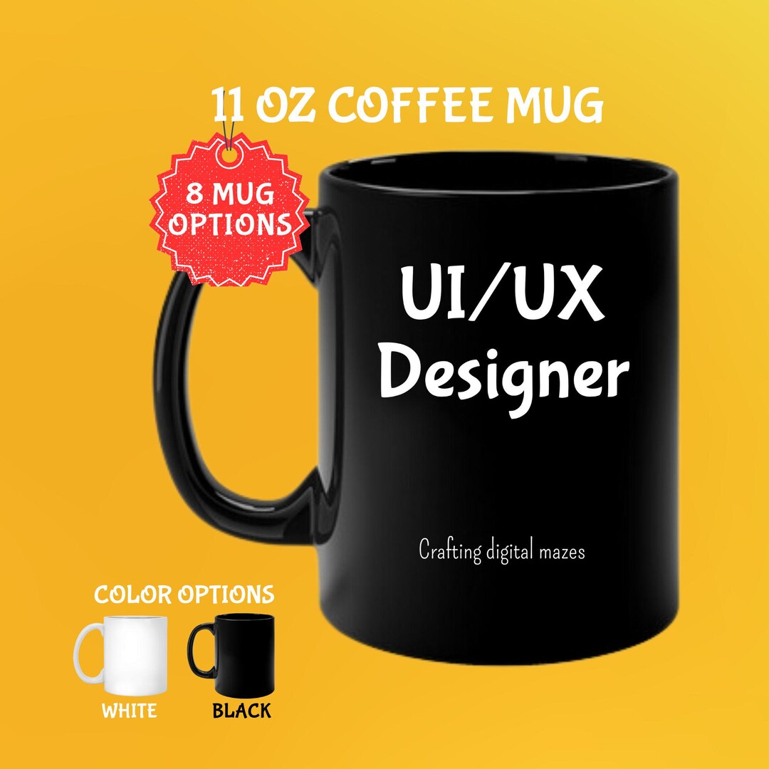 UI/UX Designer Mug, Ceramic Coffee Mug Gift - Etsy
