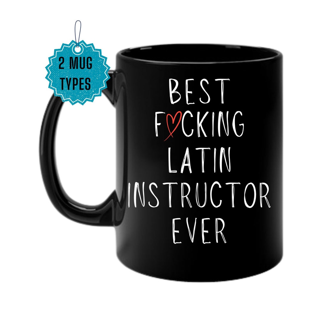 Latin Instructor Mug, Dance Teacher Gift - Etsy