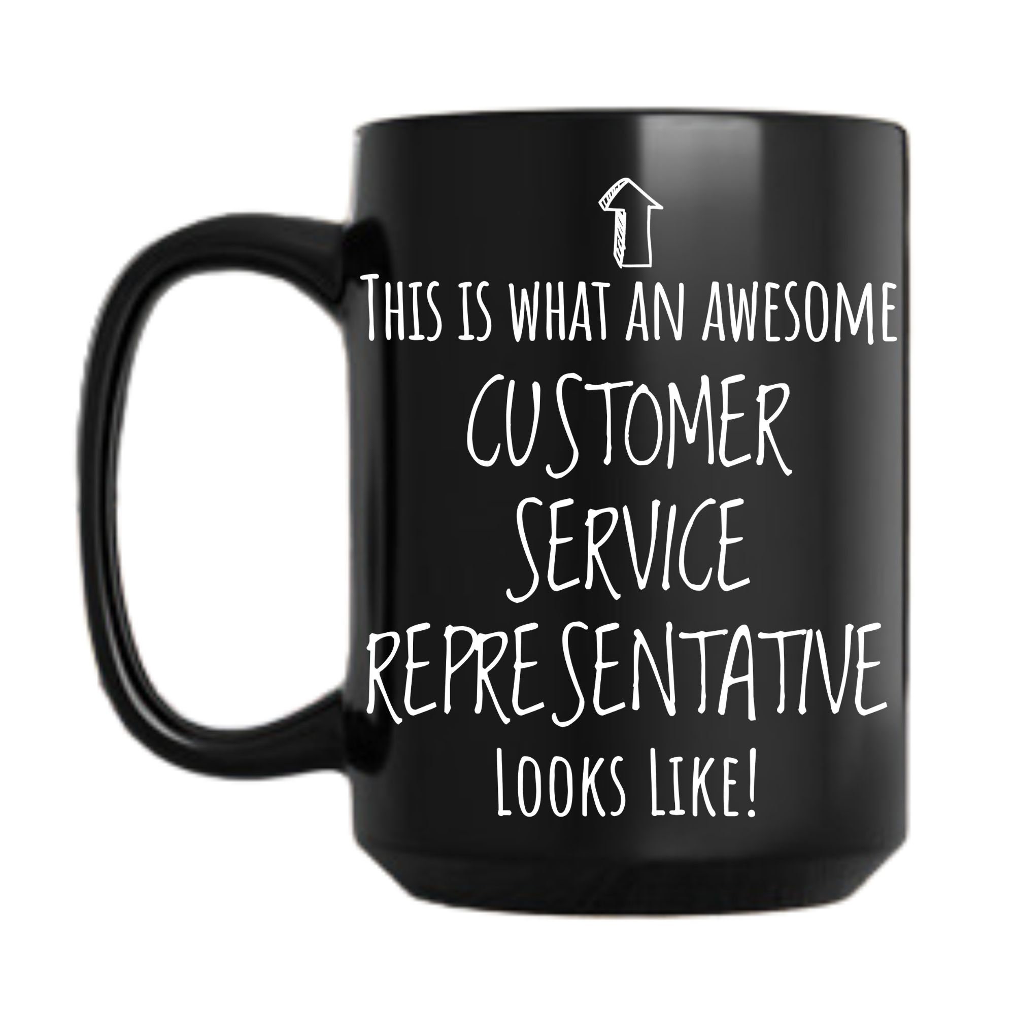 Cheers to Customer Service: Unique Mug for CS Reps, Personalizable - Etsy