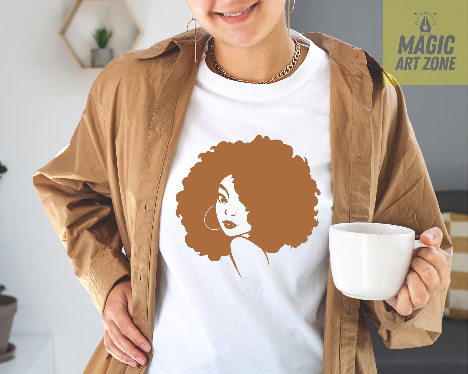 Afro Woman SVG Bundle, Afro Woman SVG, Afro Girl Svg, Afro Queen Svg ...