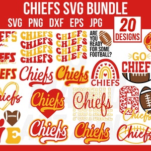 Chiefs Svg - Etsy