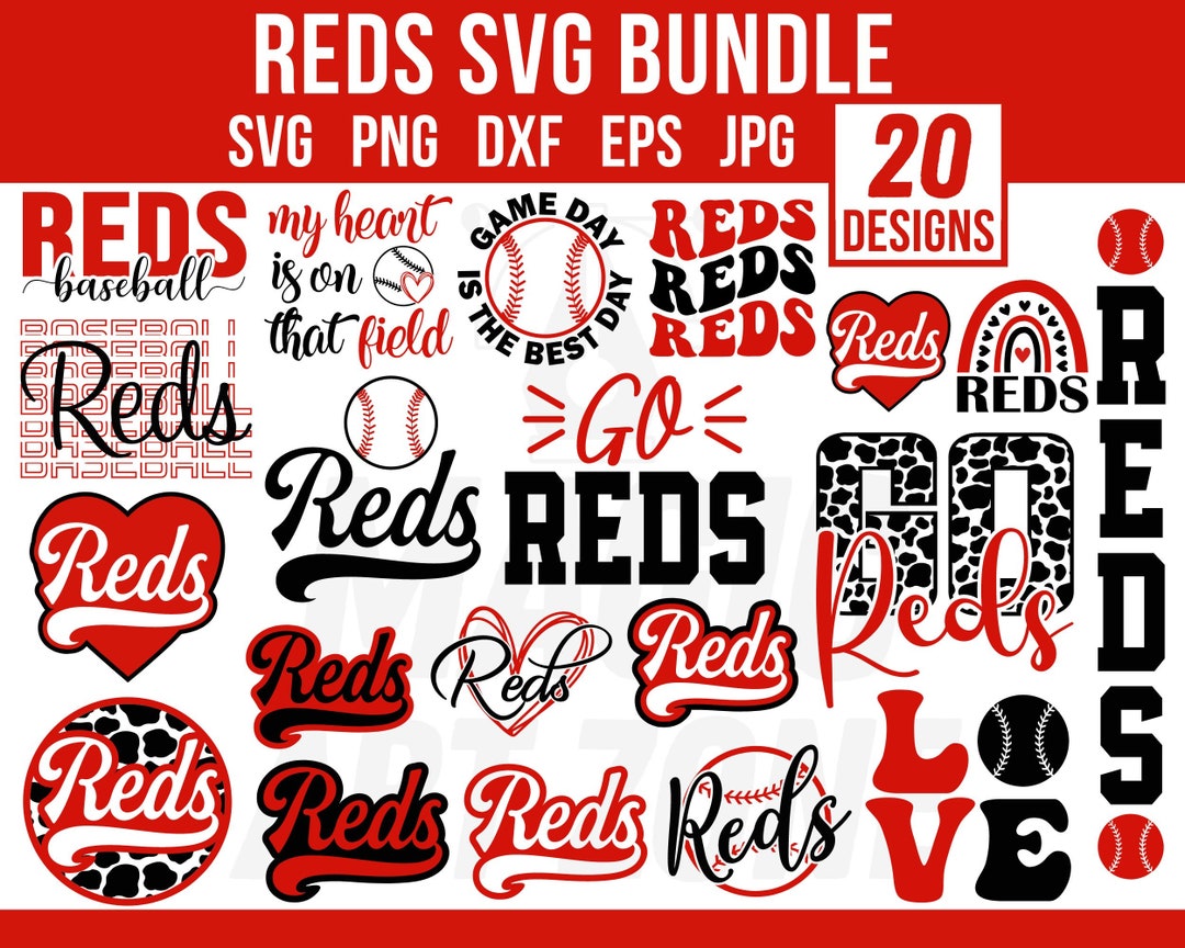 Reds Svg Bundle, Reds Png Bundle, Reds SVG, Reds Shirt Svg, Reds ...