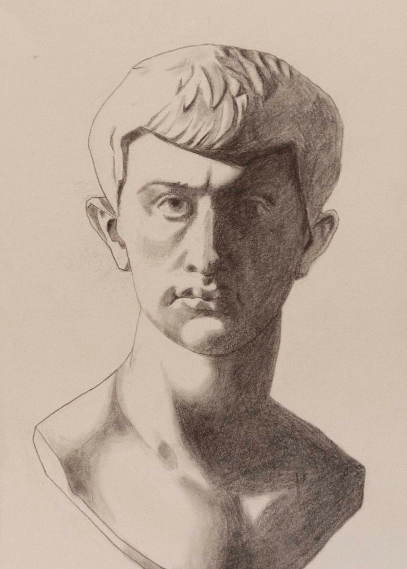 Markus Brutus Drawing. Charles Bargue's Plates, Plate 50. Pencil and ...