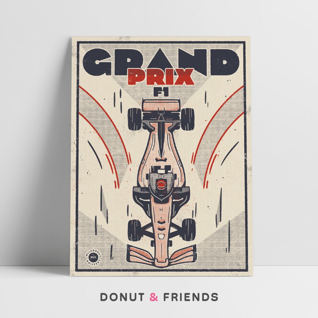 Formula 1 Grand Prix Poster - Etsy