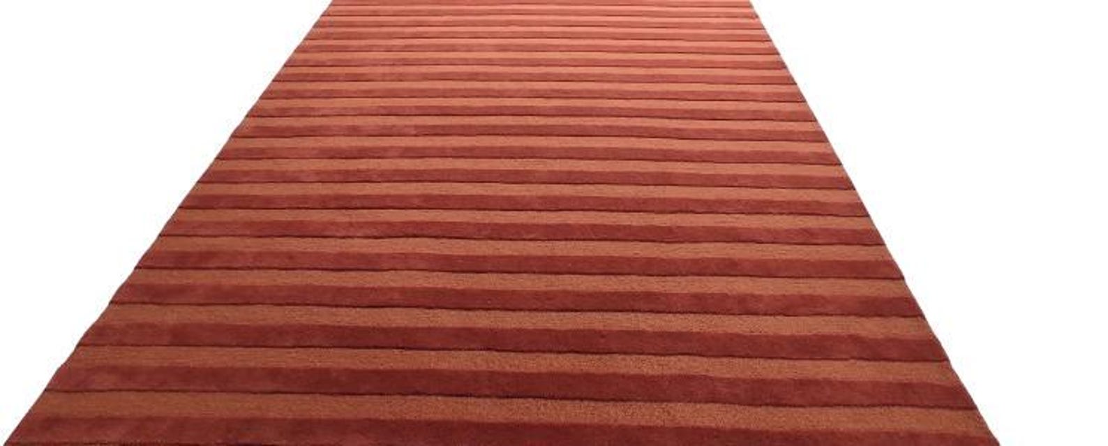 Handmade Tufted Loop Cut Pile 100% Wool Rugs for Living Room Bedroom ...