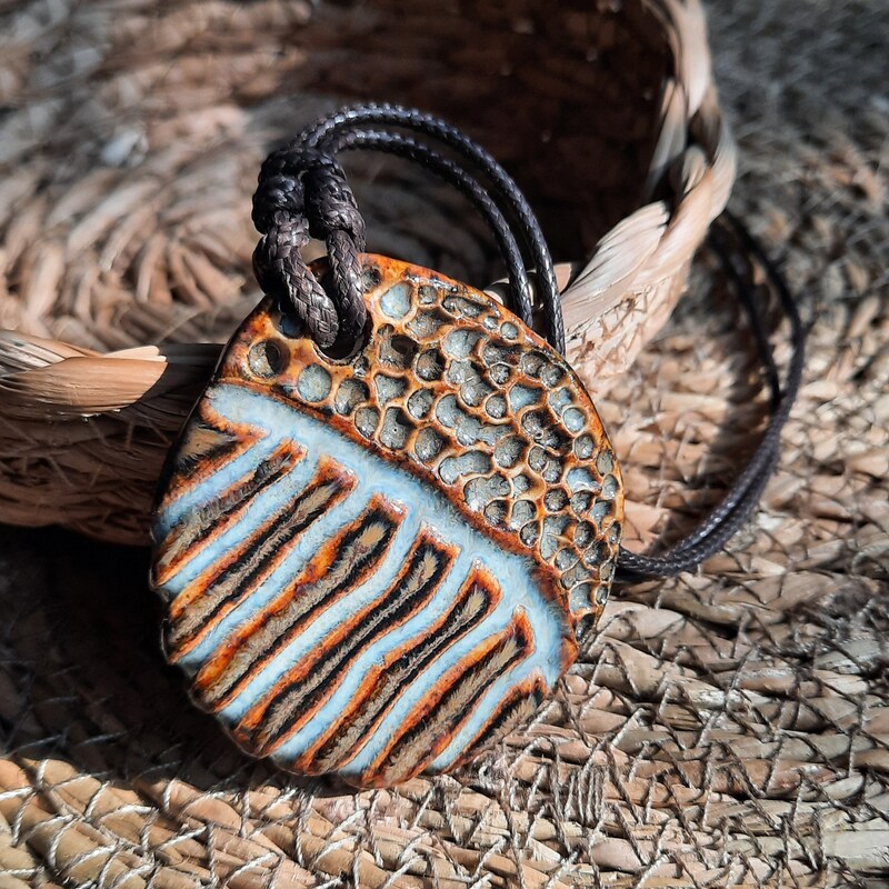 Ceramic Necklace - Etsy
