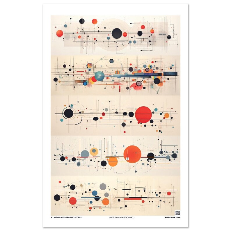 Graphic Scores Collage the Future of Music Notation - Etsy