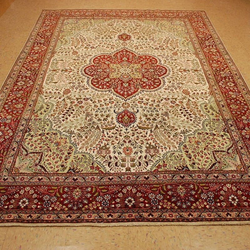 Red Persian Rug - Etsy