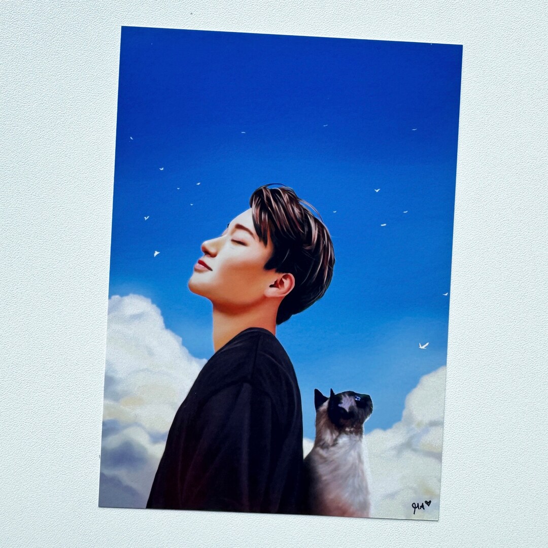 Ateez San & Byeol Art Print A5 / A6 / Kpop - Etsy.de