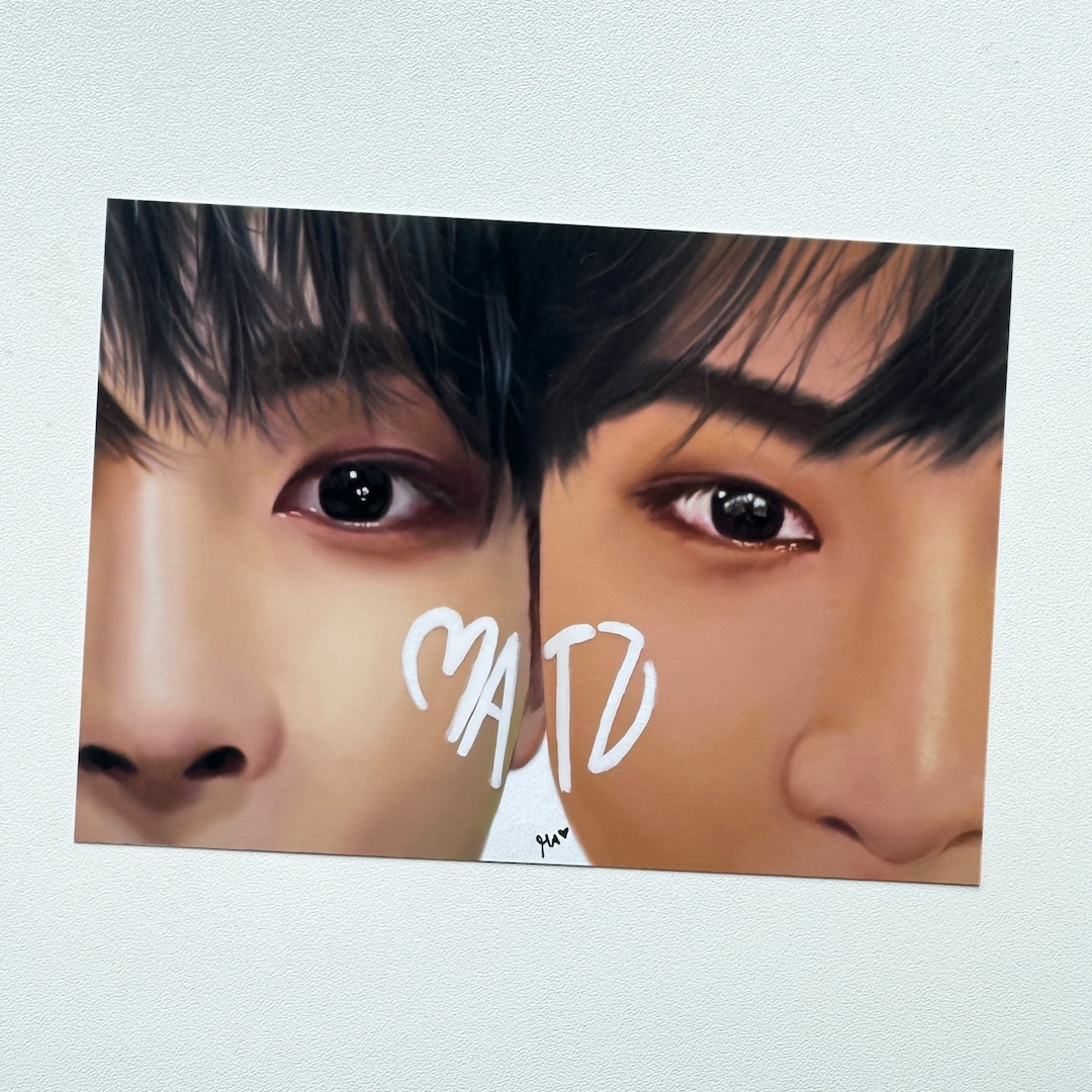 Ateez MATZ Art Print A5 / A6 / Kpop / Seonghwa / Hongjoong - Etsy