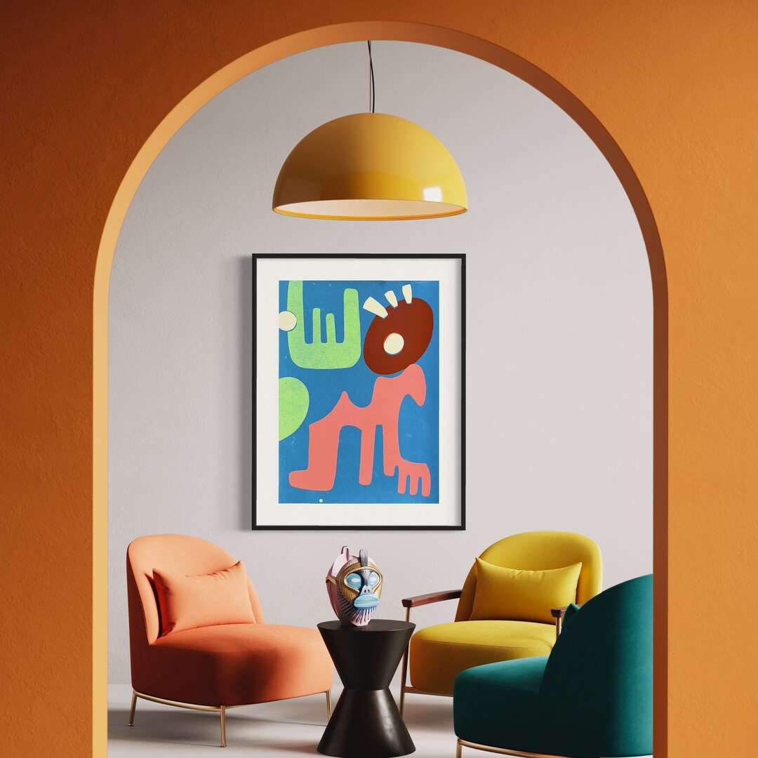 Hand-pulled Screen Print No.10 Print Large Format 6x49 Original ...