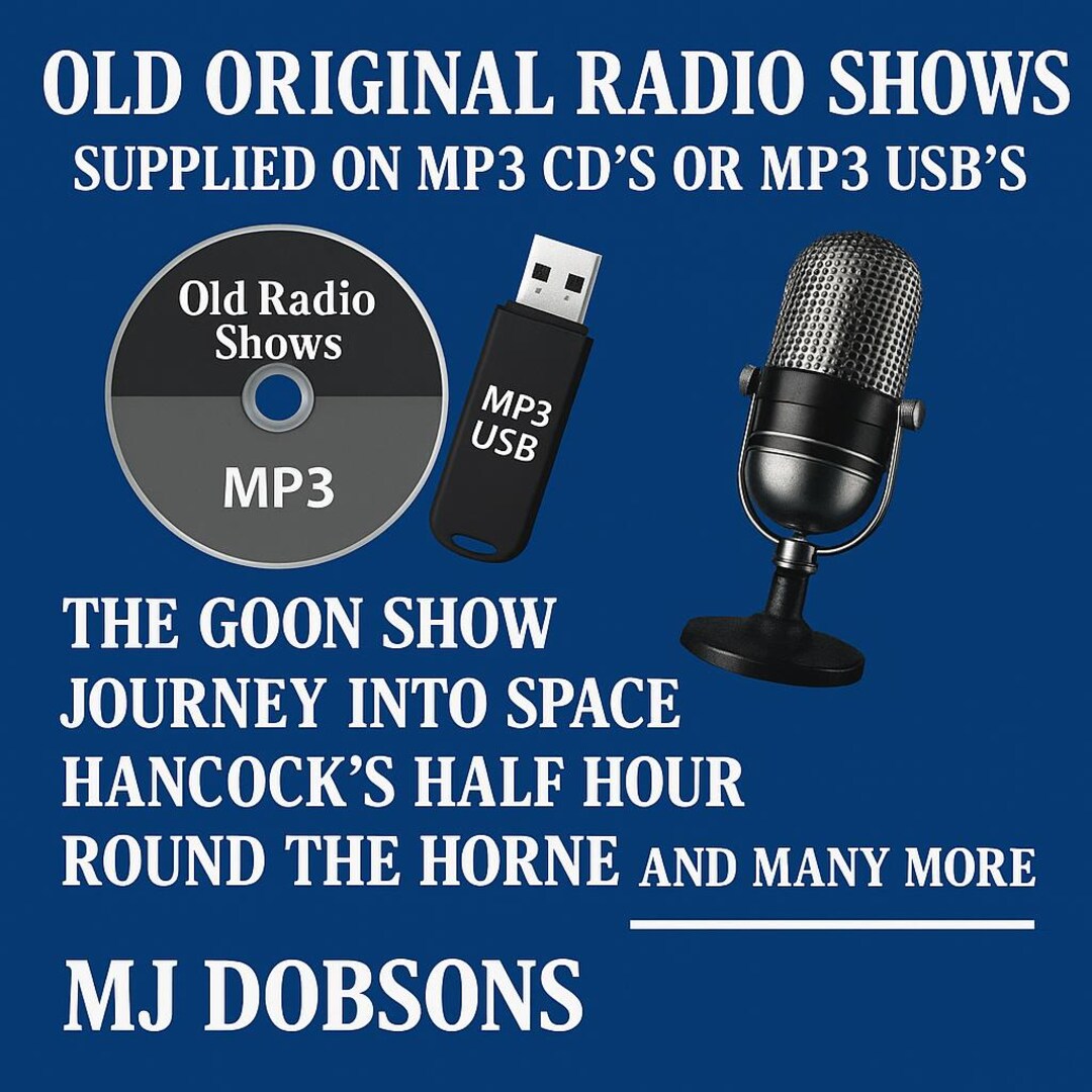 Journey Into Space Radio Shows 53 Episodes of Science Fiction MP3 CD ...