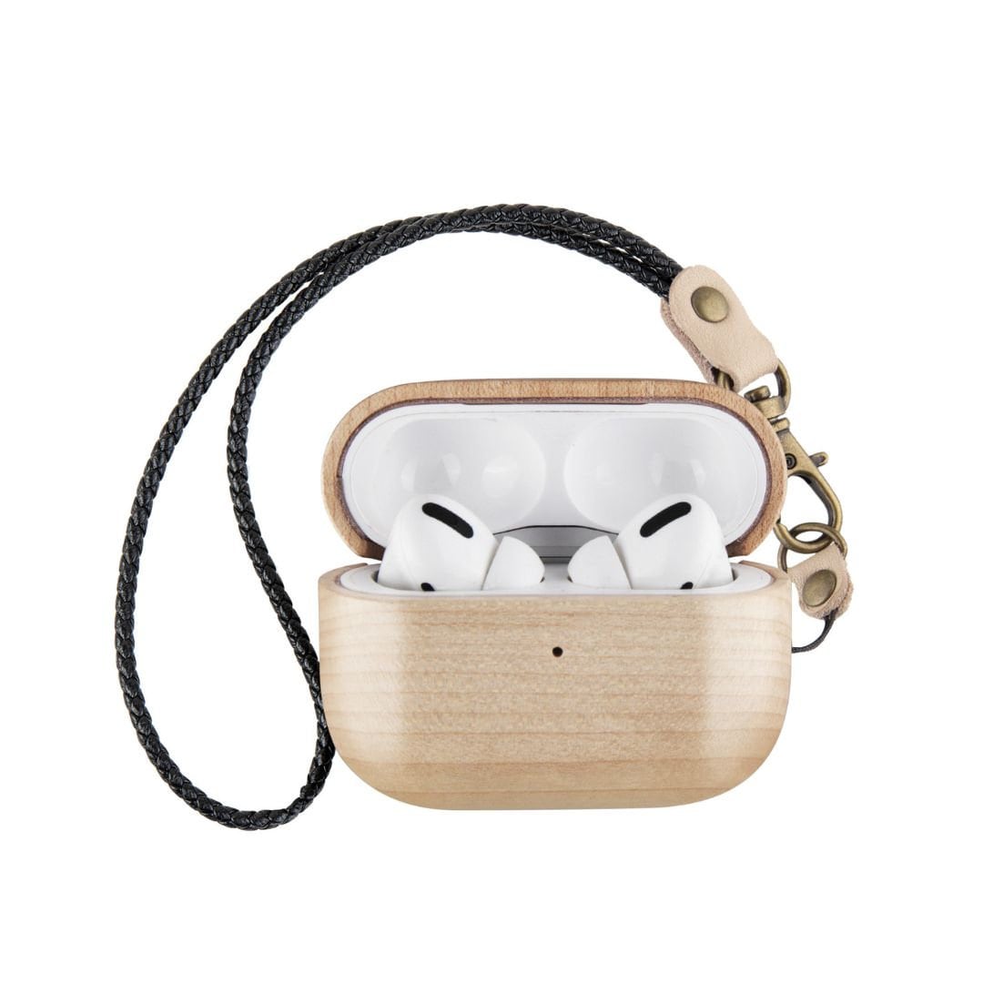 Wood AirPod Case for Airpods Pro 1 2 3 Generation Maple Wood Walnut ...