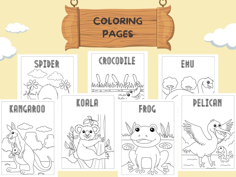 Animal Activities Pack, 20 Printable Activities for Kids, Weekend ...