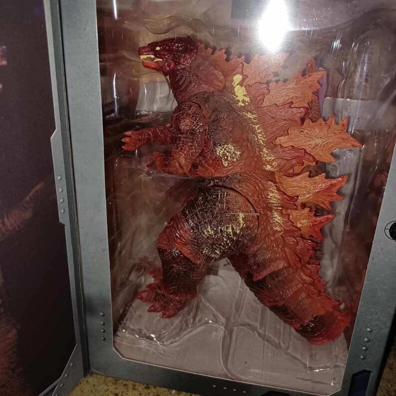 Godzilla Burning Figure - Etsy
