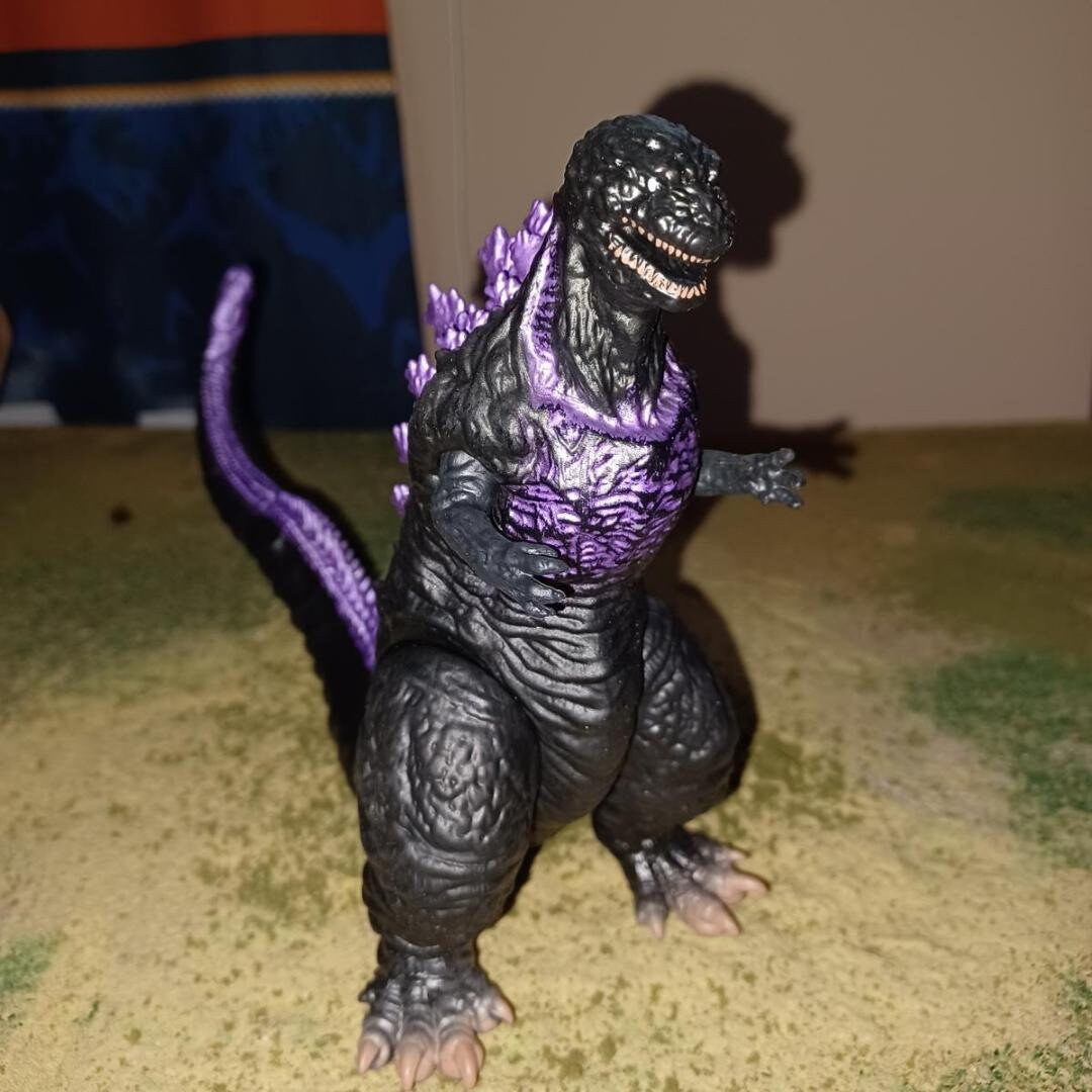 Purple Shin Godzilla Figure Etsy