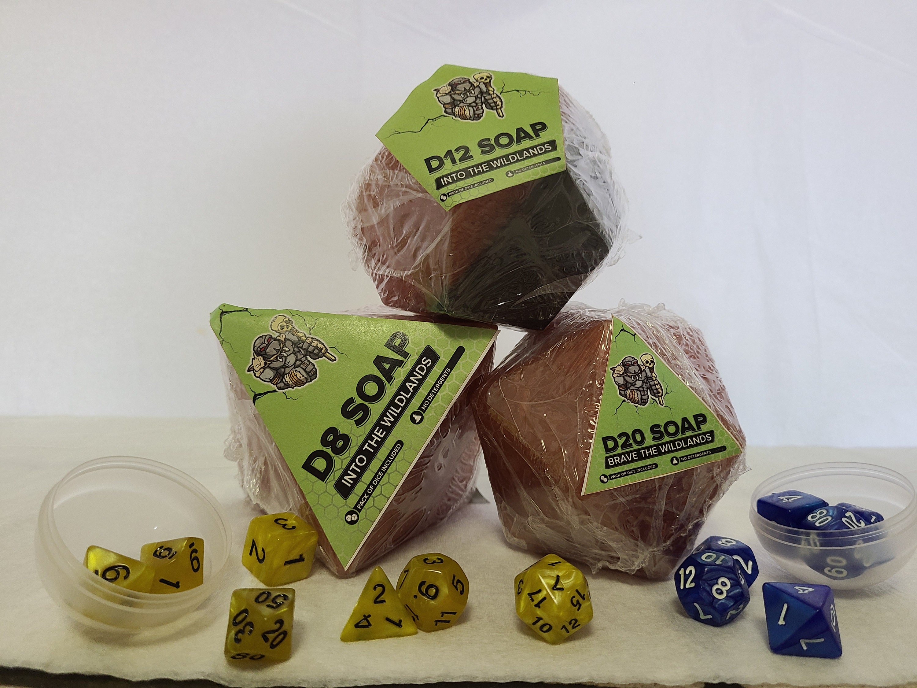 Dice Shaped Soap, With Dice INSIDE - Etsy