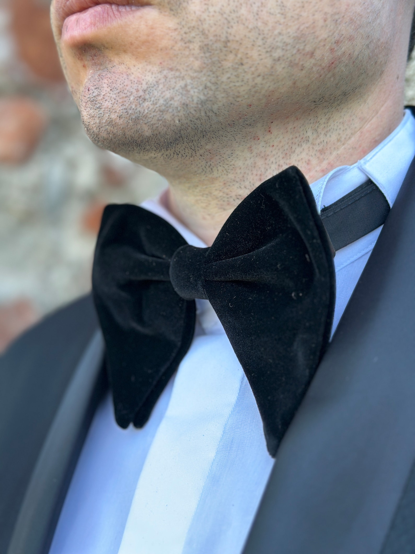 Handcrafted Velvet Butterfly Bowtie for Men Inspired by Icons ...