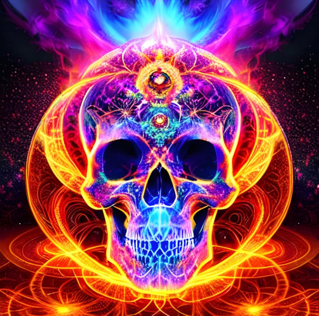 5 High Quality Skull Art Designs - SKID001 - Etsy