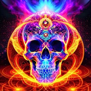 5 High Quality Skull Art Designs SKID001 - Etsy