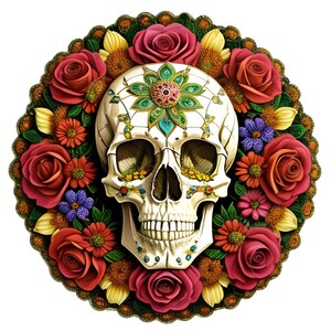 5 High Quality Skull Art Designs SKID001 - Etsy