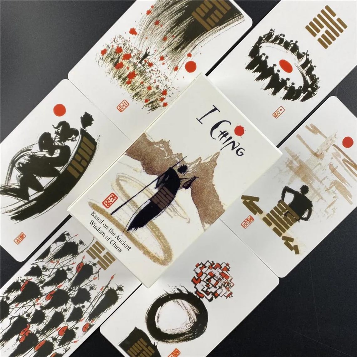 I Ching Tarot Deck 64 Card Tarot Deck Divination - Etsy Sweden