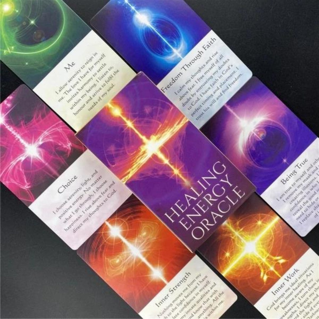 Healing Energy Oracle 54 Card Oracle Deck Divination, Intuition, Future ...