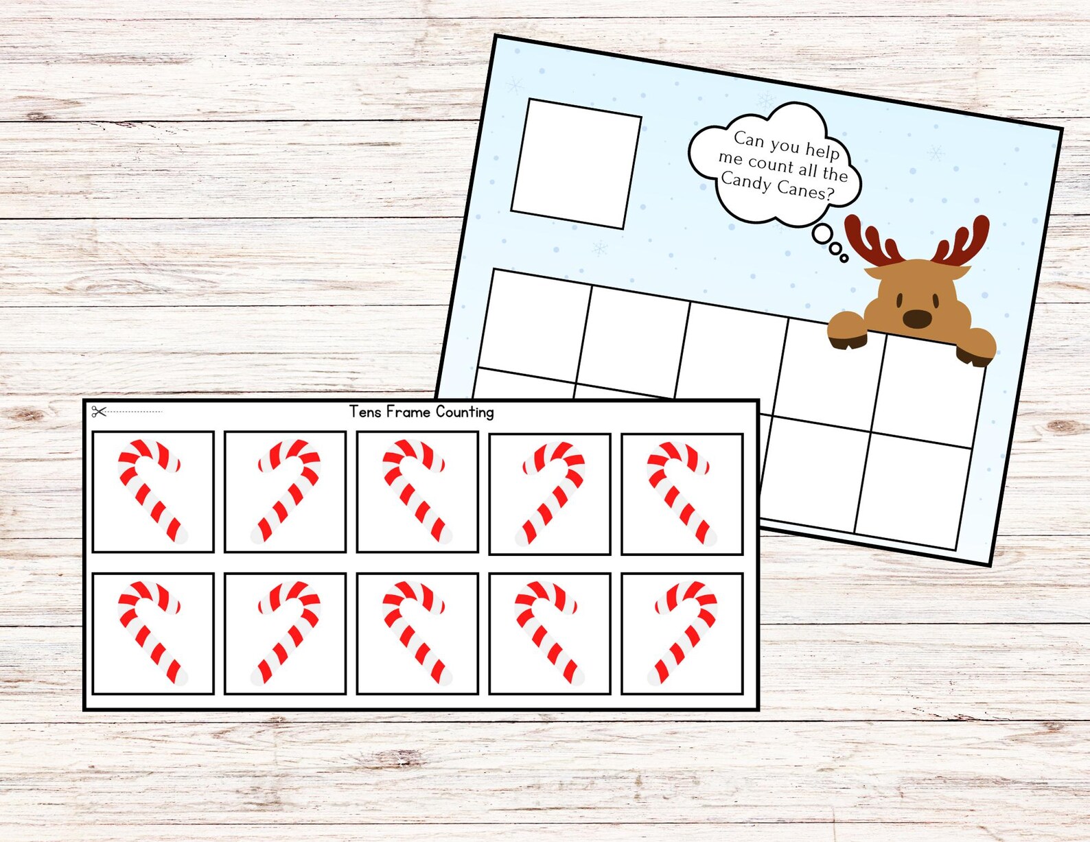 Christmas Busy Book Toddler Learning Binder Printable Educational ...