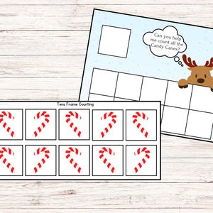 Christmas Busy Book Toddler Learning Binder Printable Educational ...